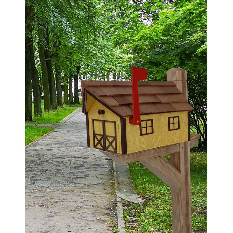 Amish Mailbox + Post Set & Reviews | Wayfair