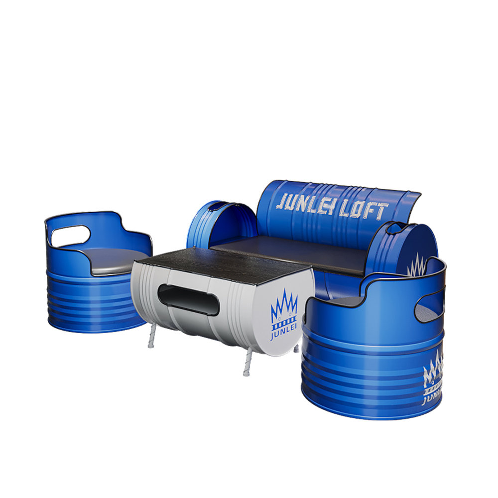 Inbox Zero Nadan 4 - Piece Faux Leather Living Room Set | Wayfair