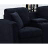 Latitude Run® Sectional Dark Blue 7 Soft Microfiber High Skin- Cushions ...