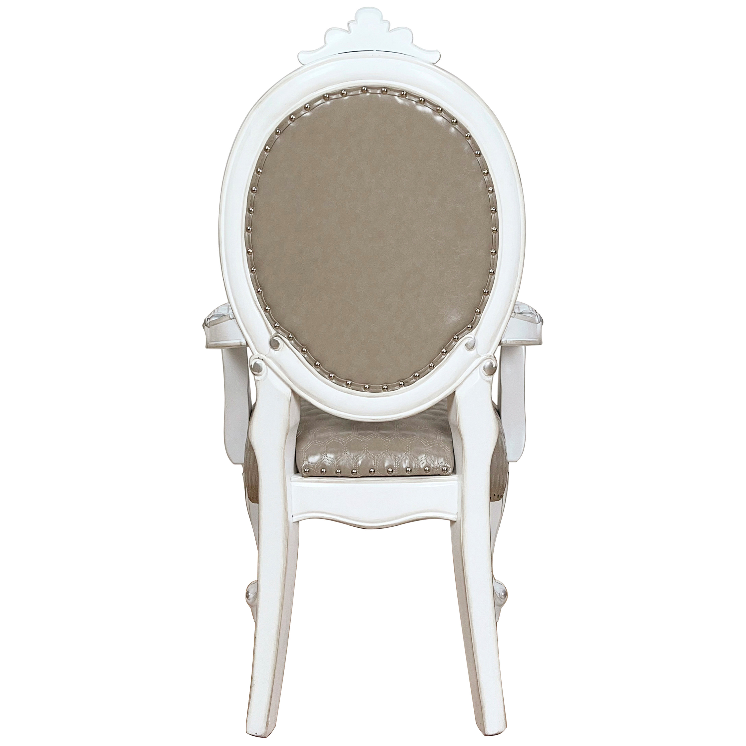 Bloomsbury Market Calvert King Louis Back Dining Arm Chair (Set-2 ...