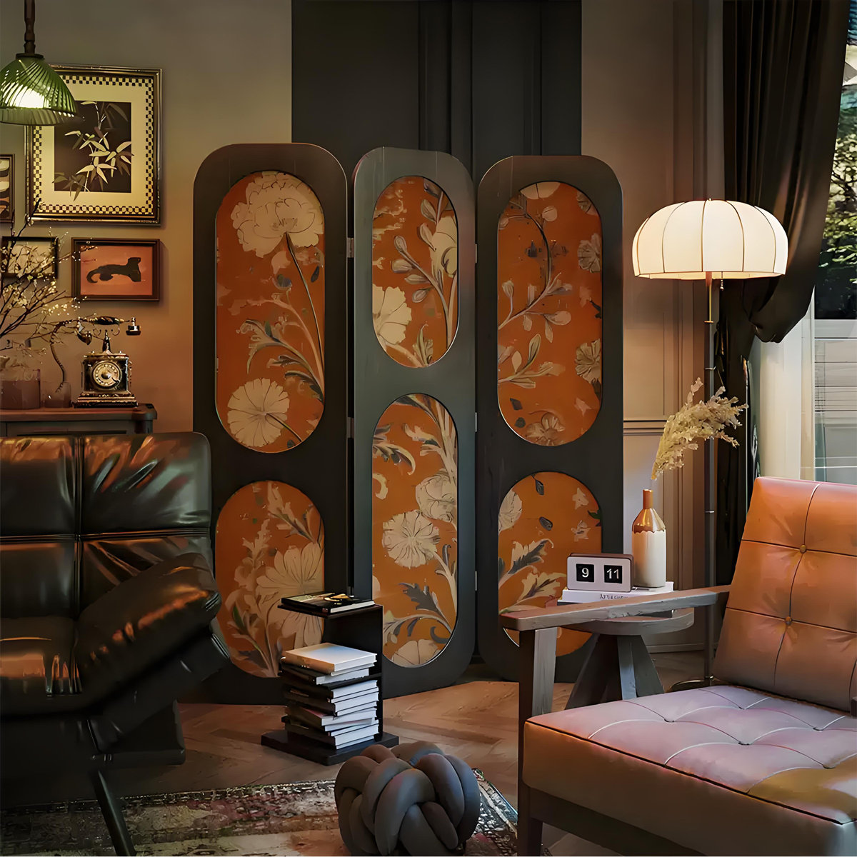 Red Barrel Studio® French Vintage Folding Screen | Wayfair