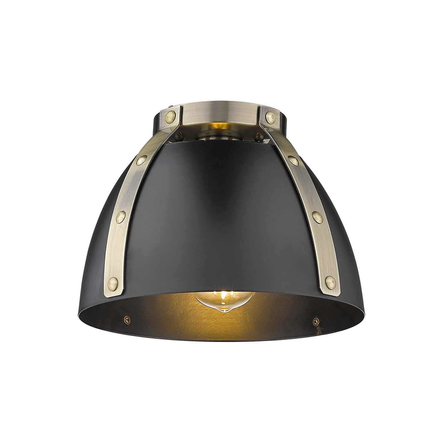 Longshore Tides Architha 1 - Light 10" Flush Mount & Reviews - Wayfair ...