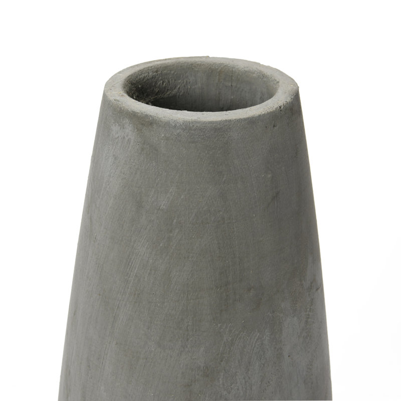 Joss & Main Isabeth Paulownia Wood Vase with Washed Finish | Wayfair