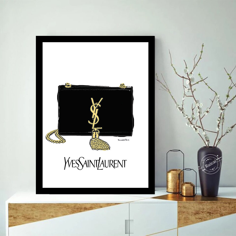 Venice Beach Collections High Fashion Designer Handbag Framed Print ...