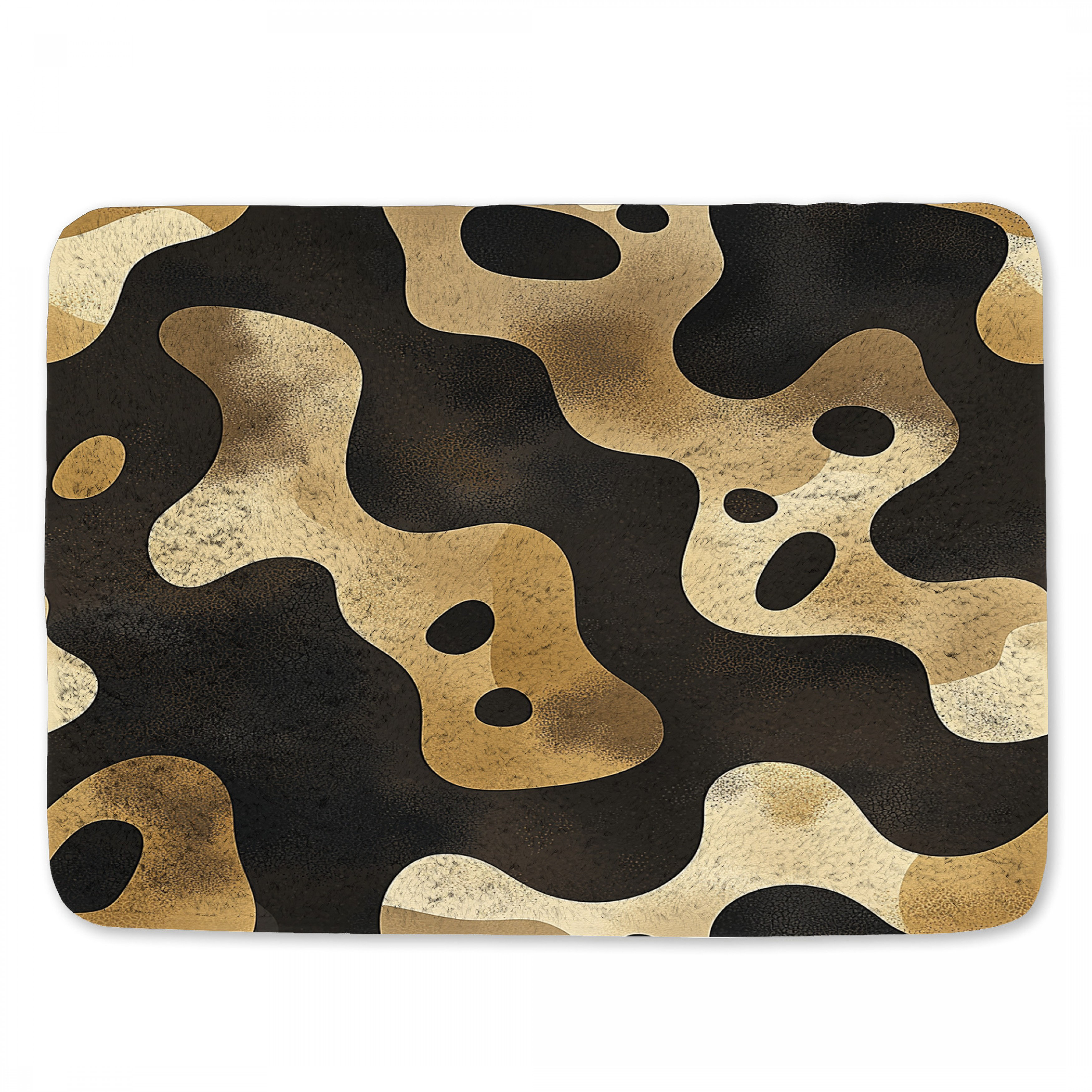 George Oliver Camouflage Bath Mat Pattern Bathroom Decor Industrial ...