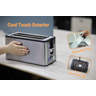 Rakbon Long Slot Toaster With Countdown Timer 4 Slice | Wayfair