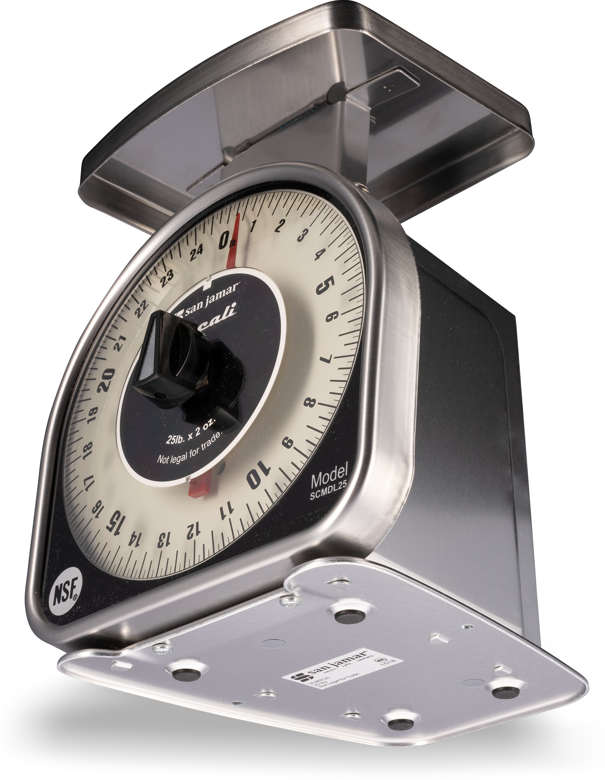 San Jamar Stainless Steel Mechanical Dial Food Scale | Wayfair