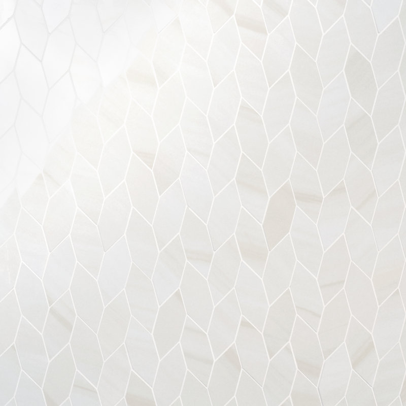 Bond Tile Terius Dolomite 11.41'' W x 14.96'' L Porcelain Tile Mosaic ...