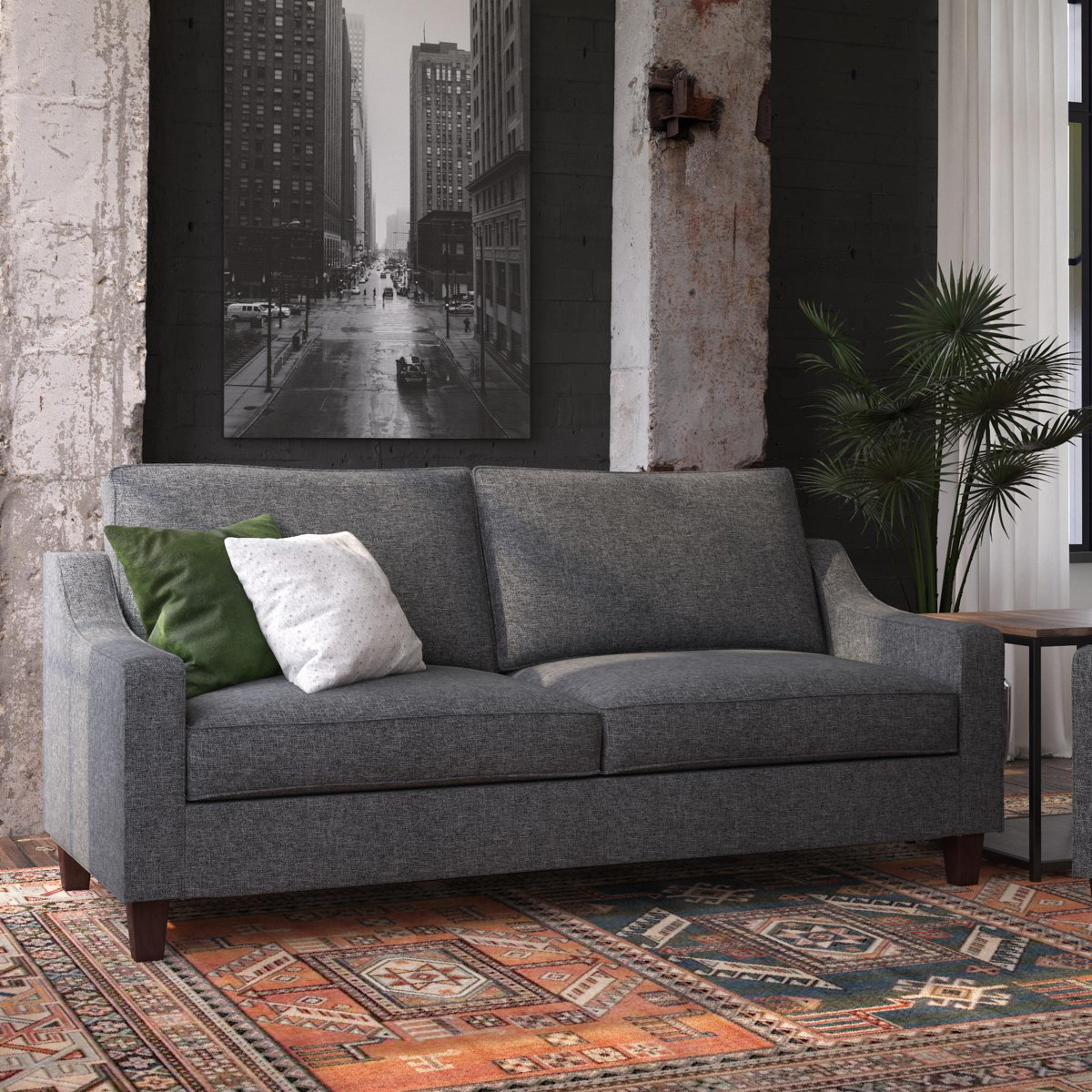ModernMoments Devin 3 Seater Sofa & Reviews | Wayfair.co.uk