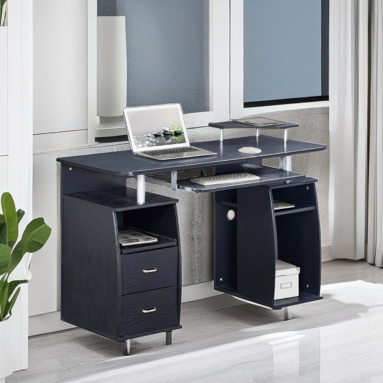 Latitude Run® 47.37'' W Desk Computer Workstation Desk with Storage for ...