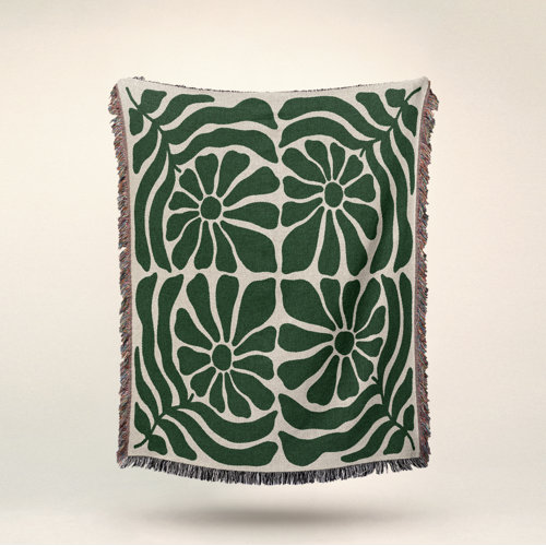 Modern Green Blankets + Throws | AllModern