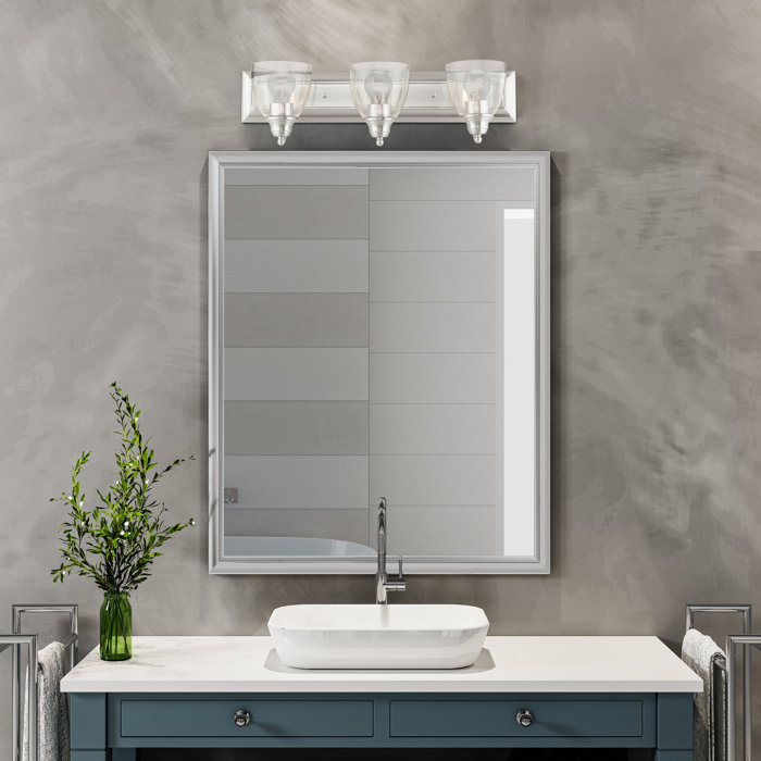 Greyleigh™ Winchendon 3 - Light Dimmable Vanity Light & Reviews | Wayfair