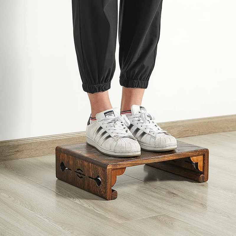 Rebrilliant Rectangular Bed Step Stool | Wayfair