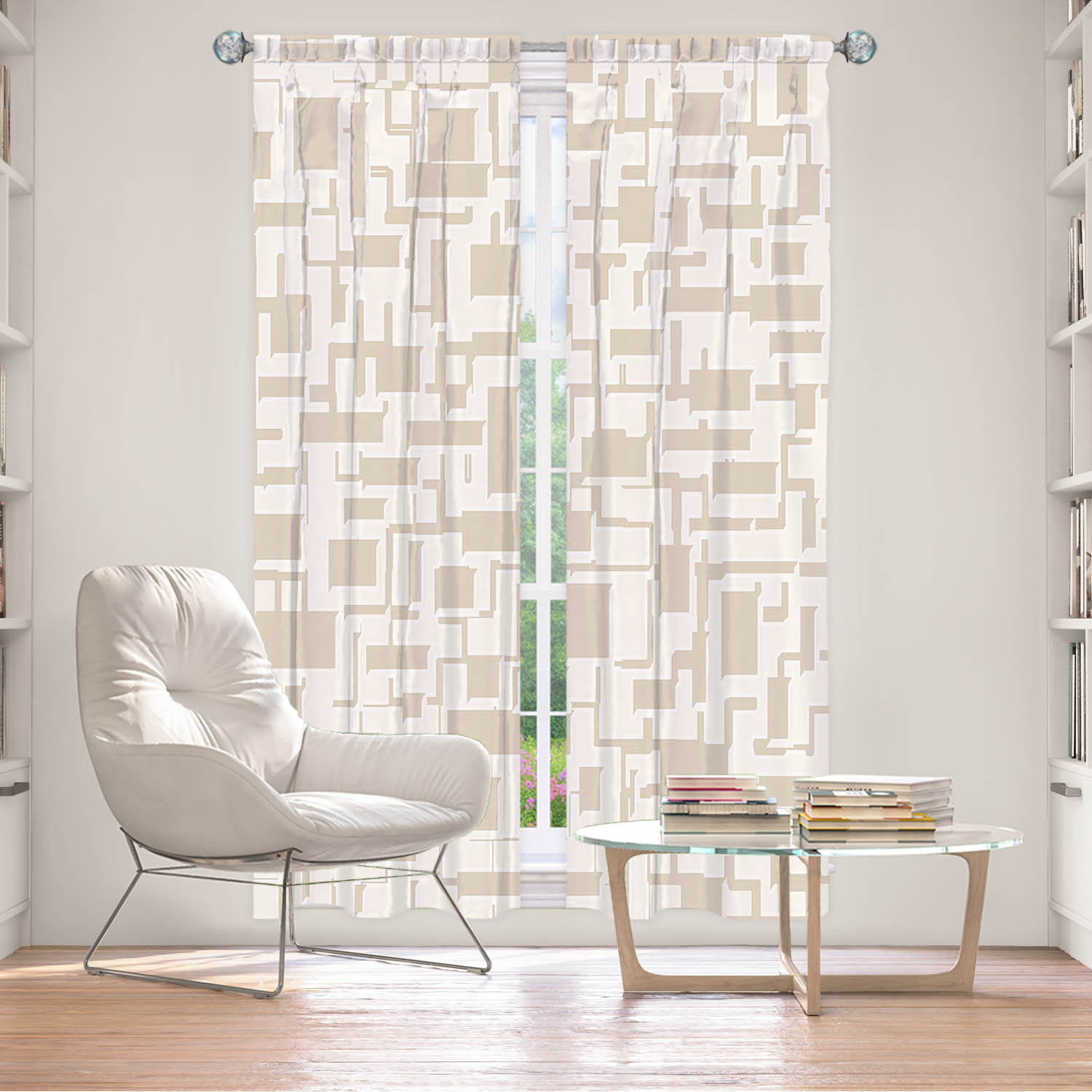East Urban Home Vilborg Lined Window Curtains 2-panel Set for Window by ...
