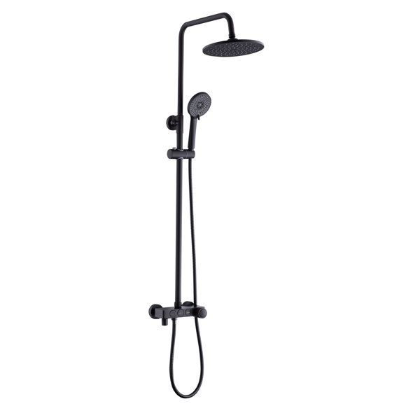 iLet Faucets Complete Shower System with Rough in-Valve - Wayfair Canada