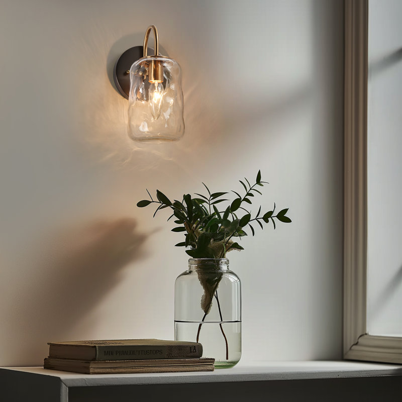 Beachcrest Home Bergeson Iron Armed Sconce & Reviews - Wayfair Canada