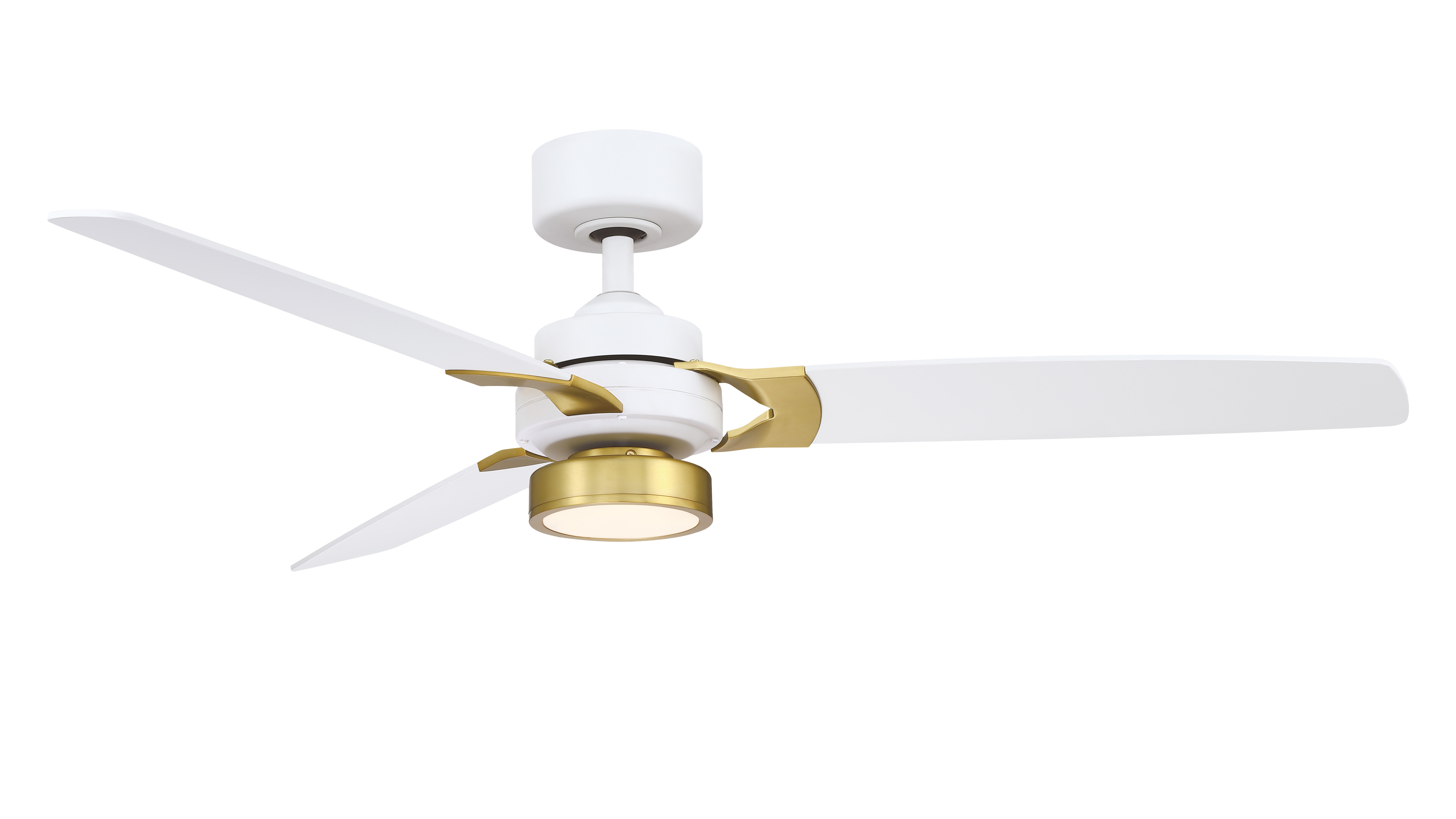 Fanimation Amped 52 Inch Indoor Propeller Ceiling Fan with LED Light ...