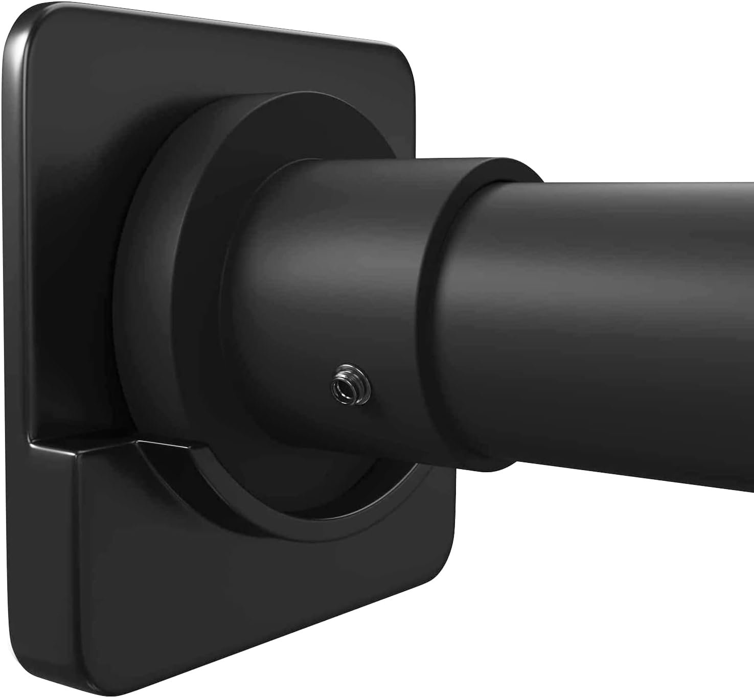 JJbaok Adhesive Shower Curtain Rod Holder | No Drill Shower Curtain Rod ...