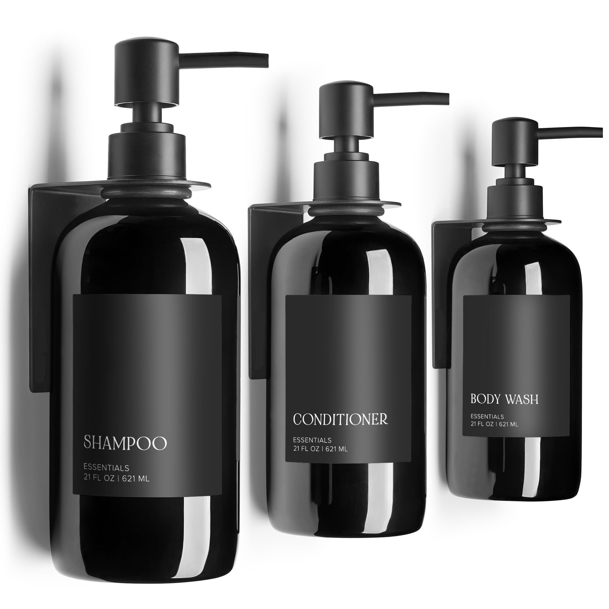 Latitude Run® Ensemble de 3 distributeurs de shampooing et de ...