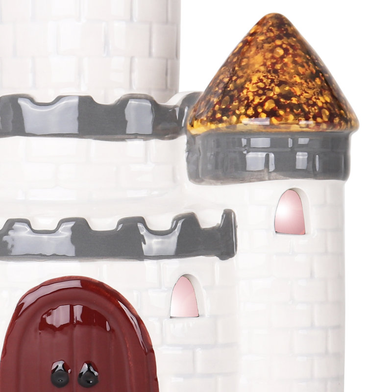 Astoria Grand Lighted Ceramic Castle | Wayfair