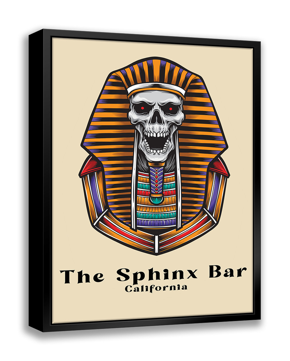 ATX Art Group LLC See You at the Sphinx - Floater Frame Graphic Art on ...