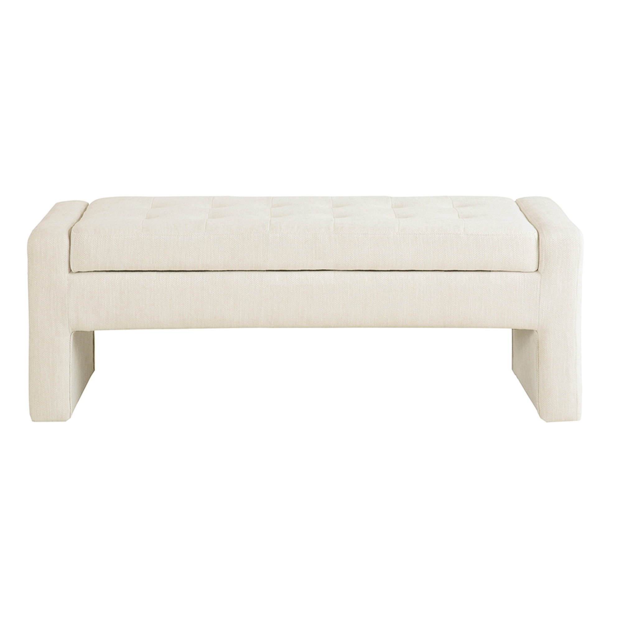 Hokku Designs Soft Close Upholstered Bench For Seating Storage With ...