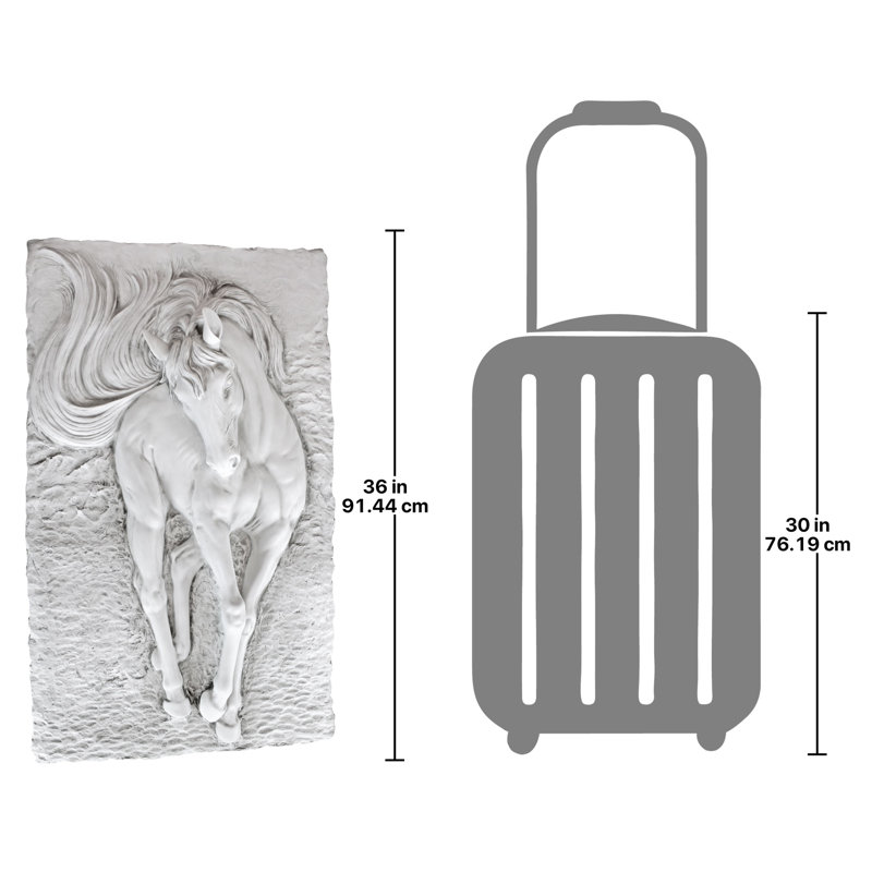 Design Toscano Equine Grandeur Horse Wall Frieze & Reviews | Wayfair