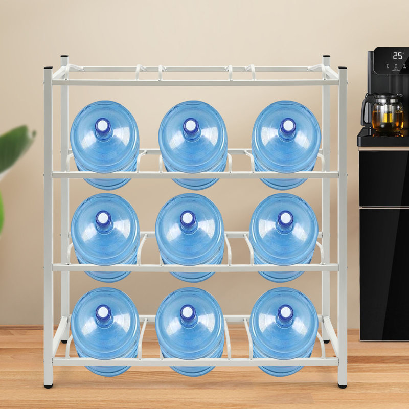 Rebrilliant Matix 4 Tiers Water Jug Rack Heavy Duty Water Jug Stand ...