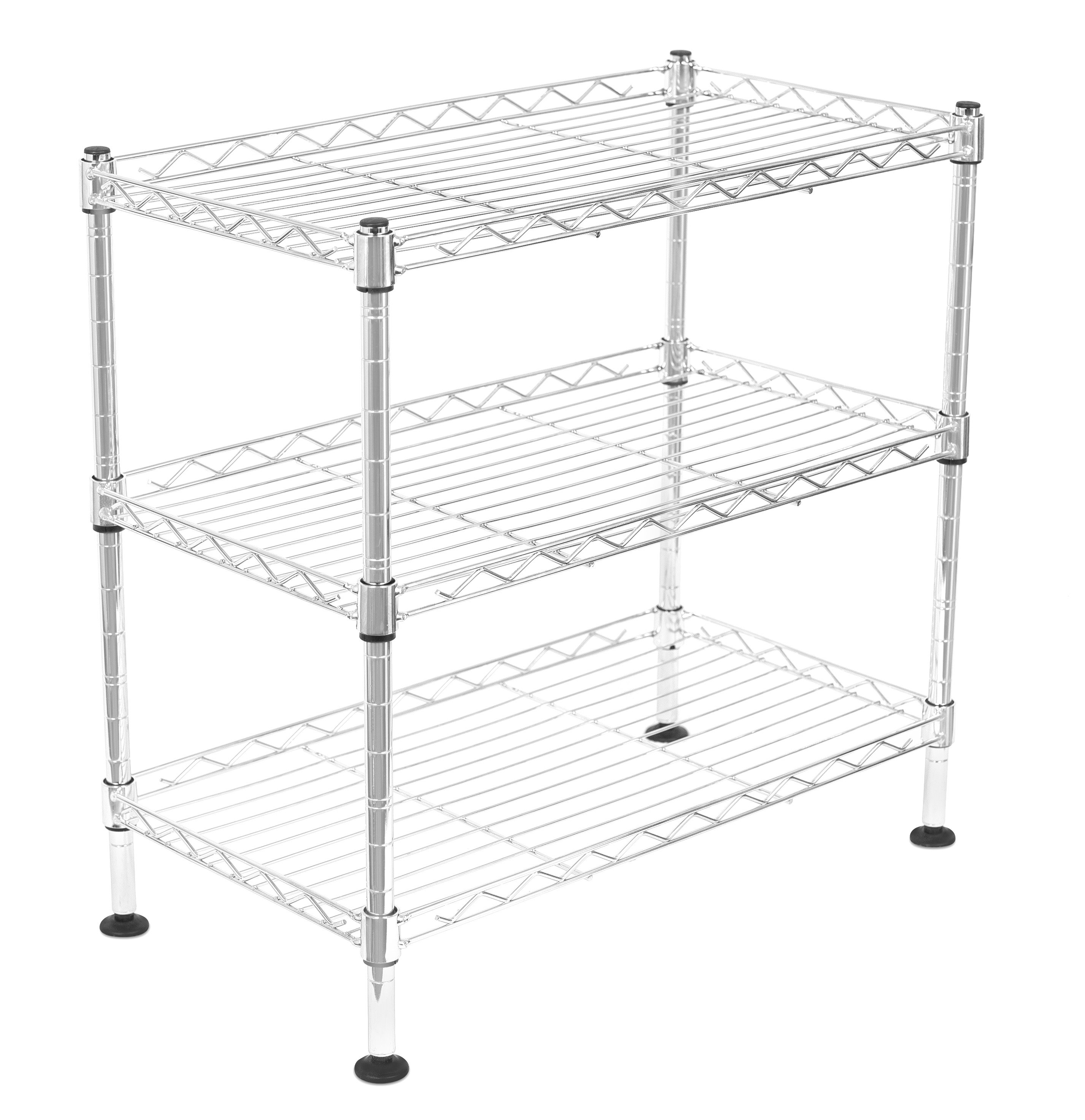 BirdRock Home 3-Tier Mini Wire Utility Shelving Rack & Reviews | Wayfair