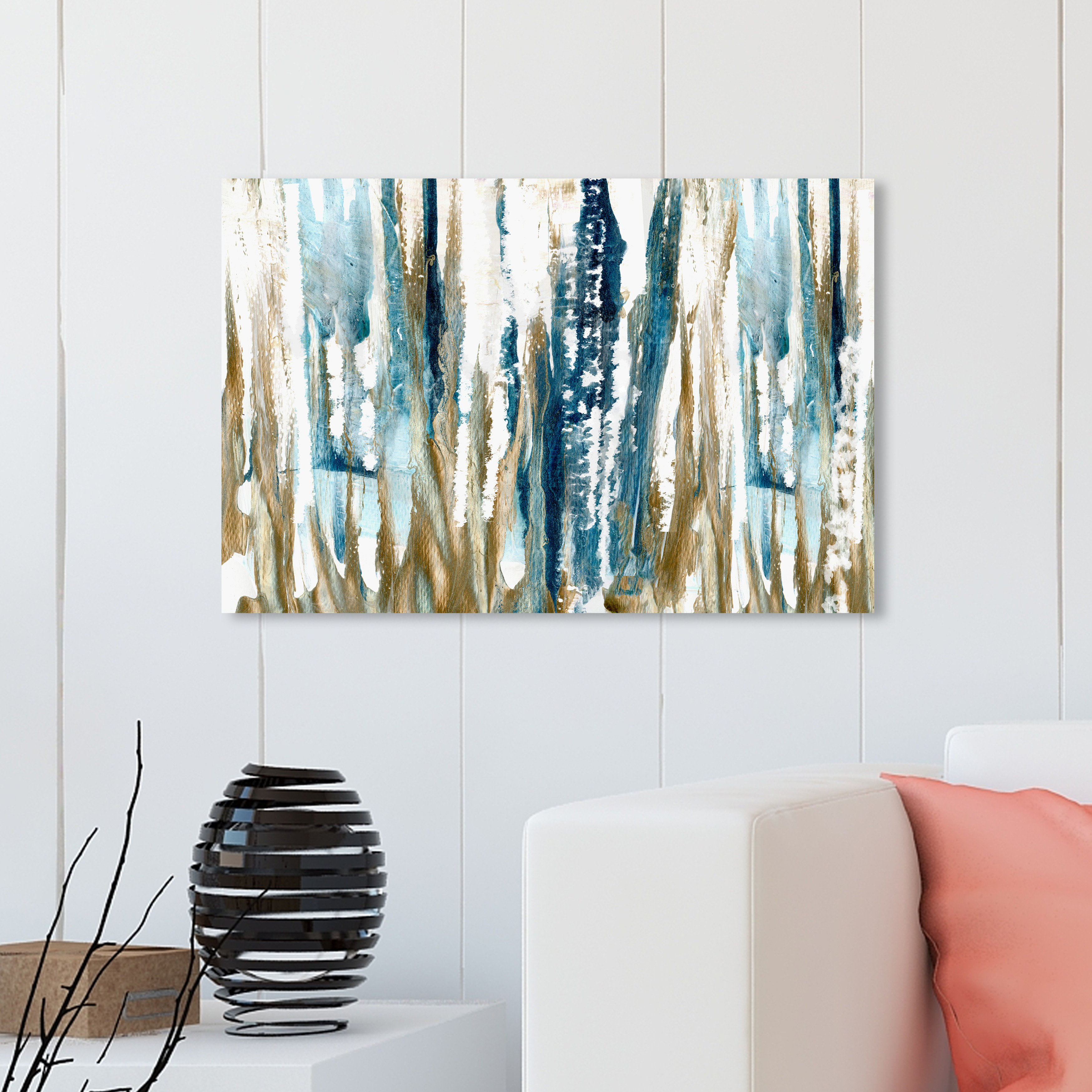 Art Remedy Abstract Faith - Painting Print on Canvas | Wayfair