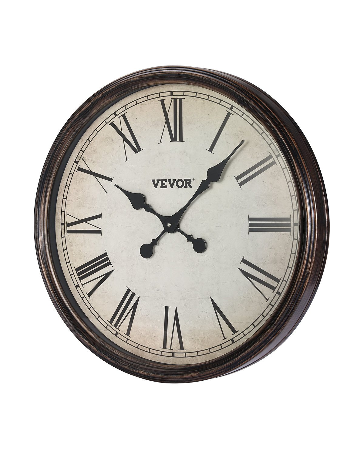 Fleur De Lis Living Wall Clock 20 in Roman Numerals Battery Operated ...
