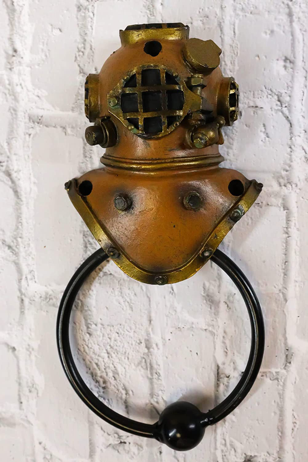 Breakwater Bay Guerneville Steampunk Diving Helmet Door Knocker ...