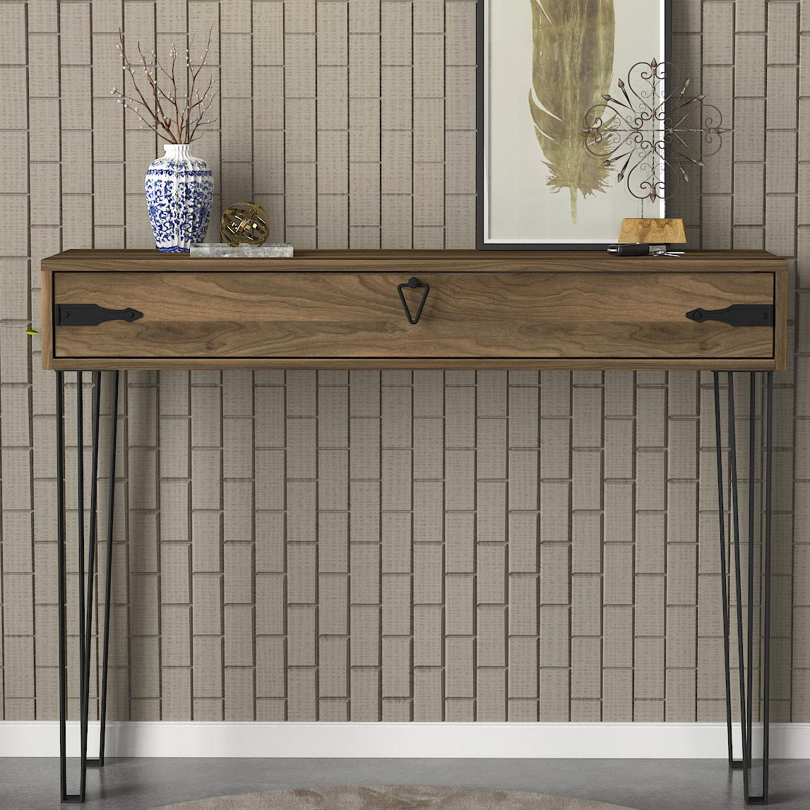 Borough Wharf Glasgow 120Cm Console Table | Wayfair.ie