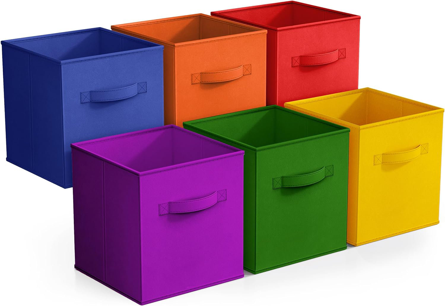 Sorbus 8 Pack 11" Foldable Storage Cubes with Handles | Wayfair