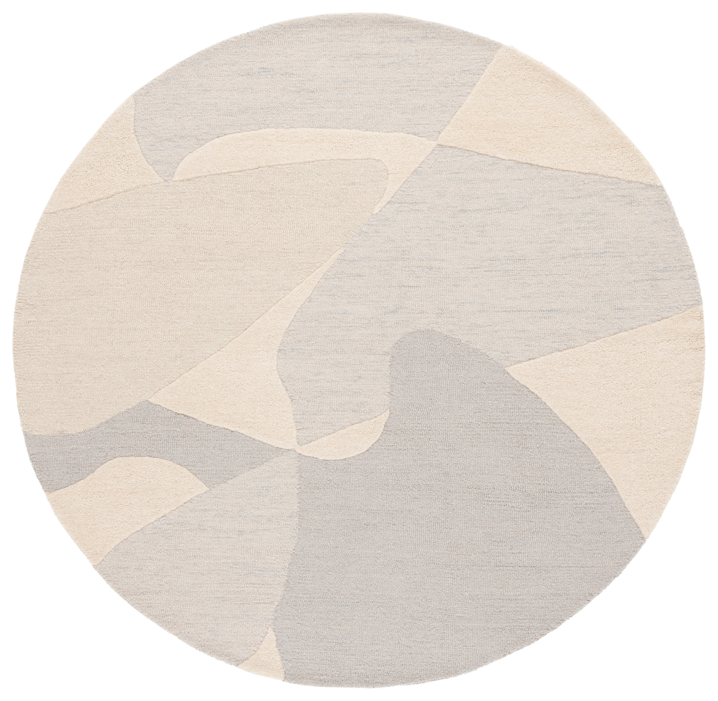 Ebern Designs Alaric Ebony Hand Tufted Wool Pile Abstract Rug | Wayfair