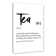 Happy Larry Lexicon Sayings Tea - Wrapped Canvas Typography | Wayfair.co.uk