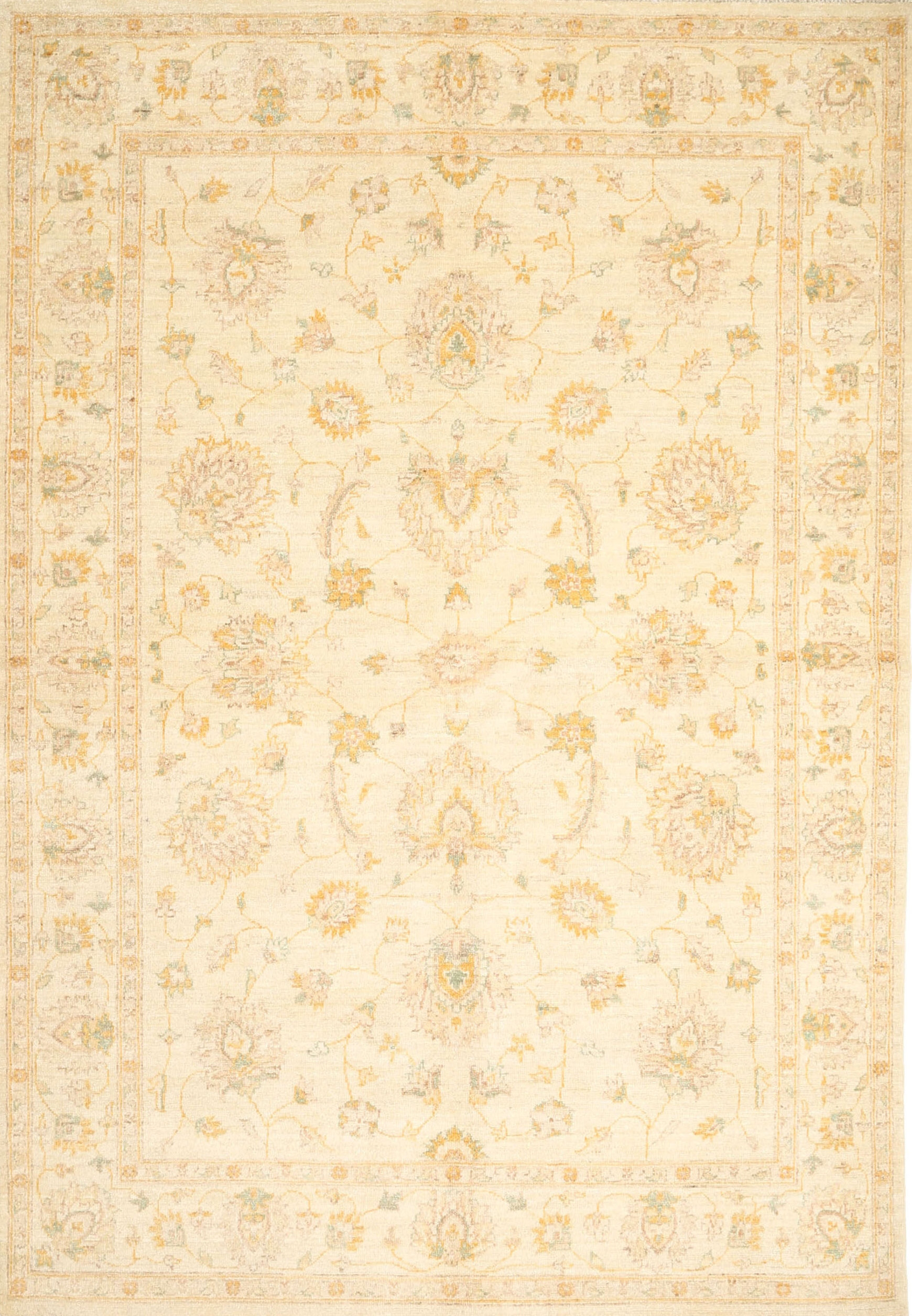 Alcott Hill® Winschoten Traditional Light Yellow/Beige Area Rug | Wayfair