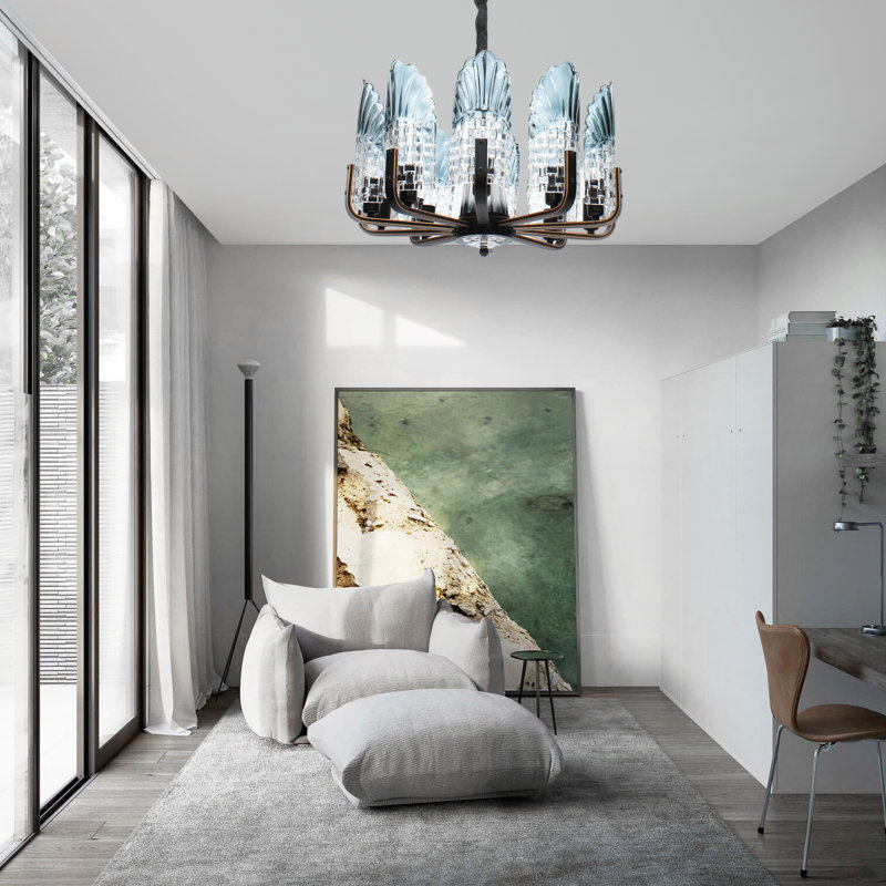 Dakota Fields Leger 10 - Light Unique Drum Chandelier & Reviews | Wayfair