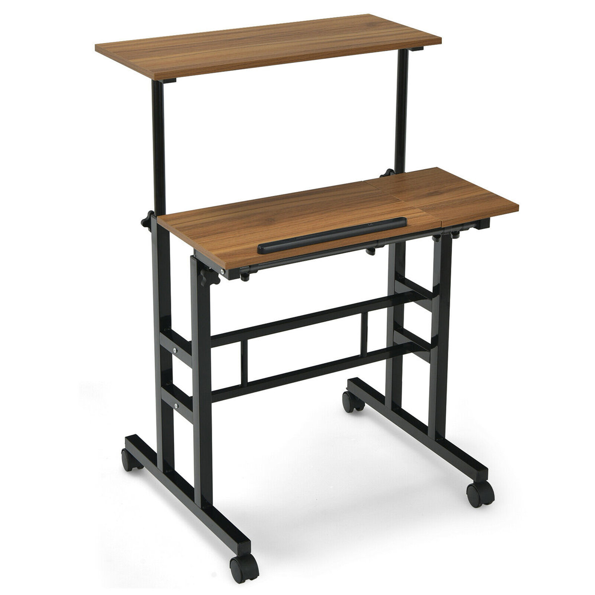 The Twillery Co.® Linco Height Adjustable Standing Desk & Reviews | Wayfair