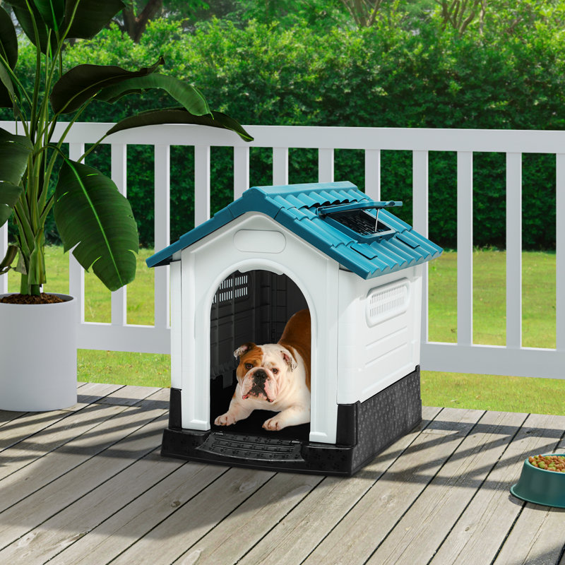 Archie & Oscar™ Chesham Plastic Portable Dog House & Reviews | Wayfair