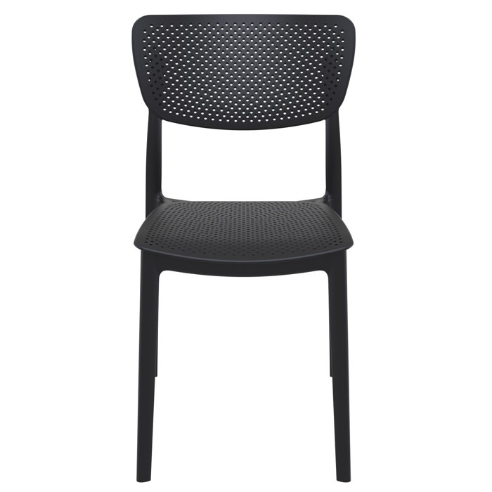 AllModern Farrah Outdoor Stackable Dining Side Chair & Reviews | Wayfair