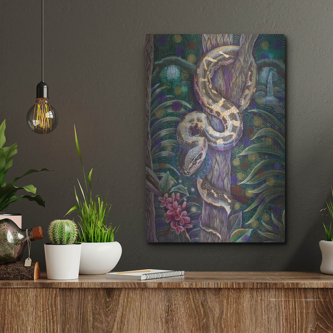 Bungalow Rose Earthbound' by Verena Wild Metal Wall Art | Wayfair