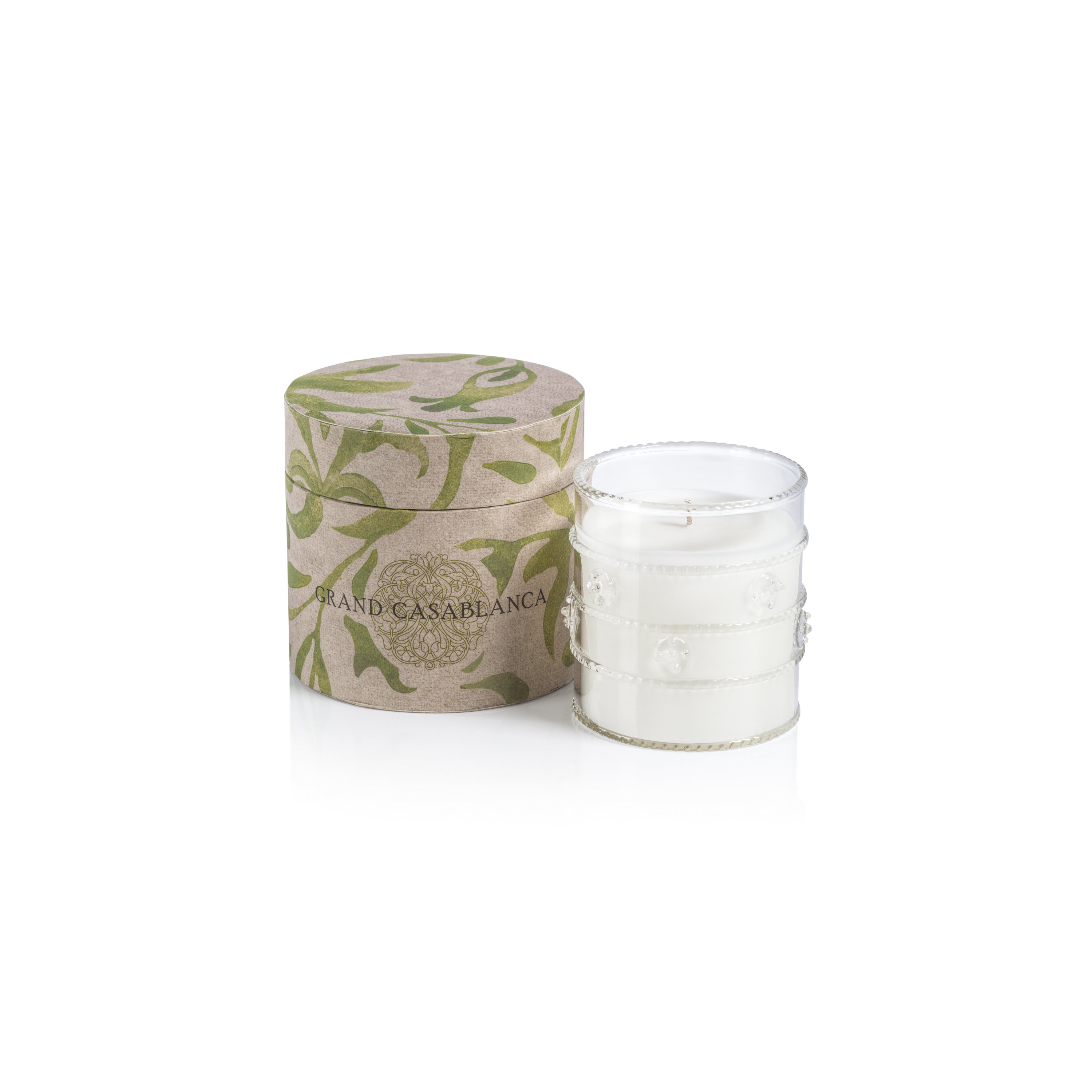 Zodax Grand Casablanca Scented Candle, Wild Tuberose | Wayfair