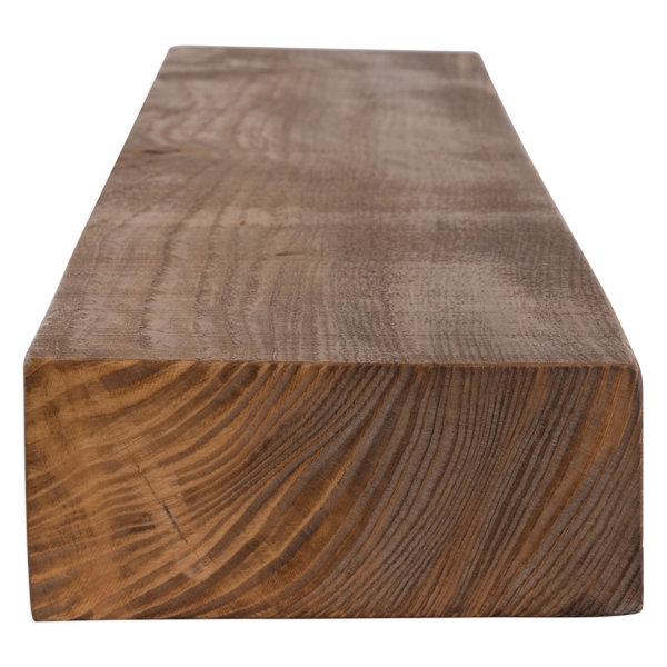 Dogberry Collections Solid Beam Floating Shelf & Reviews | Wayfair