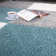THE RUGS Myshaggy Collection Rugs Geometric Design in Duck Egg Blue ...