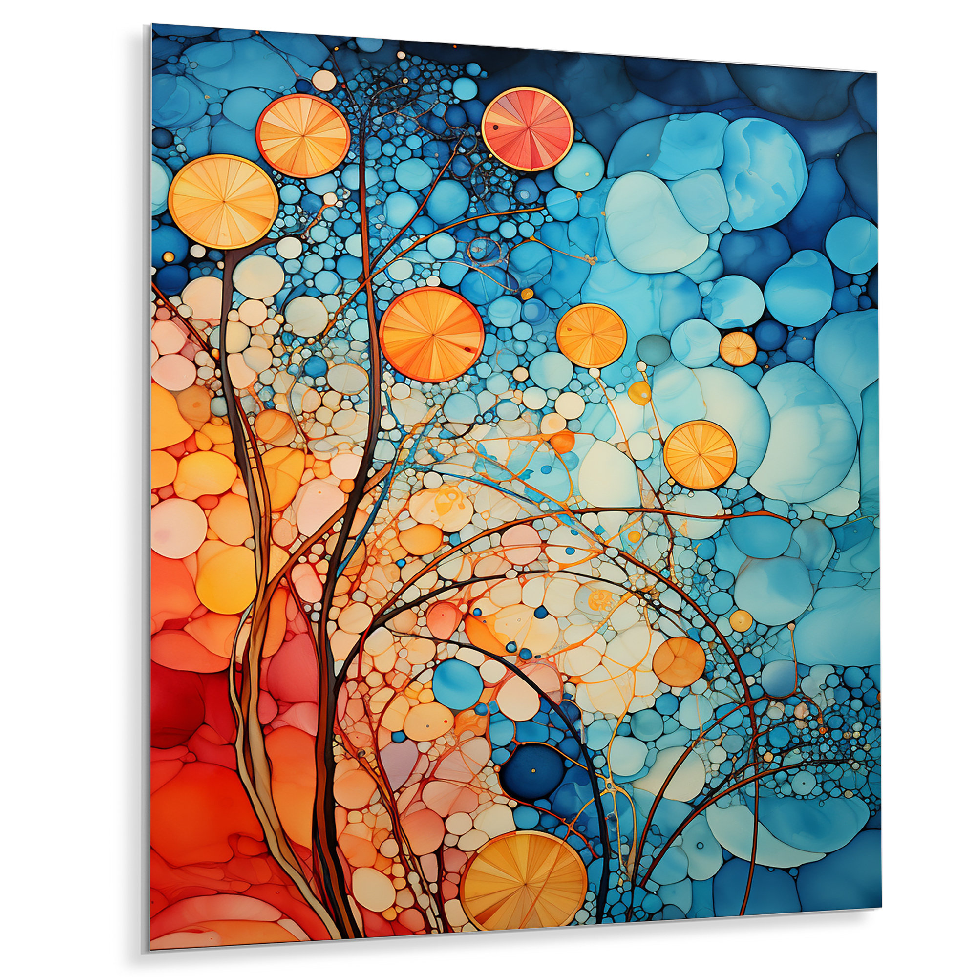 Winston Porter Abstract Mosaic - Abstract Collages Metal Wall Decor ...