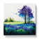 Marlow Home Co. Bluebell Field Splatter Art - Art Prints | Wayfair.co.uk