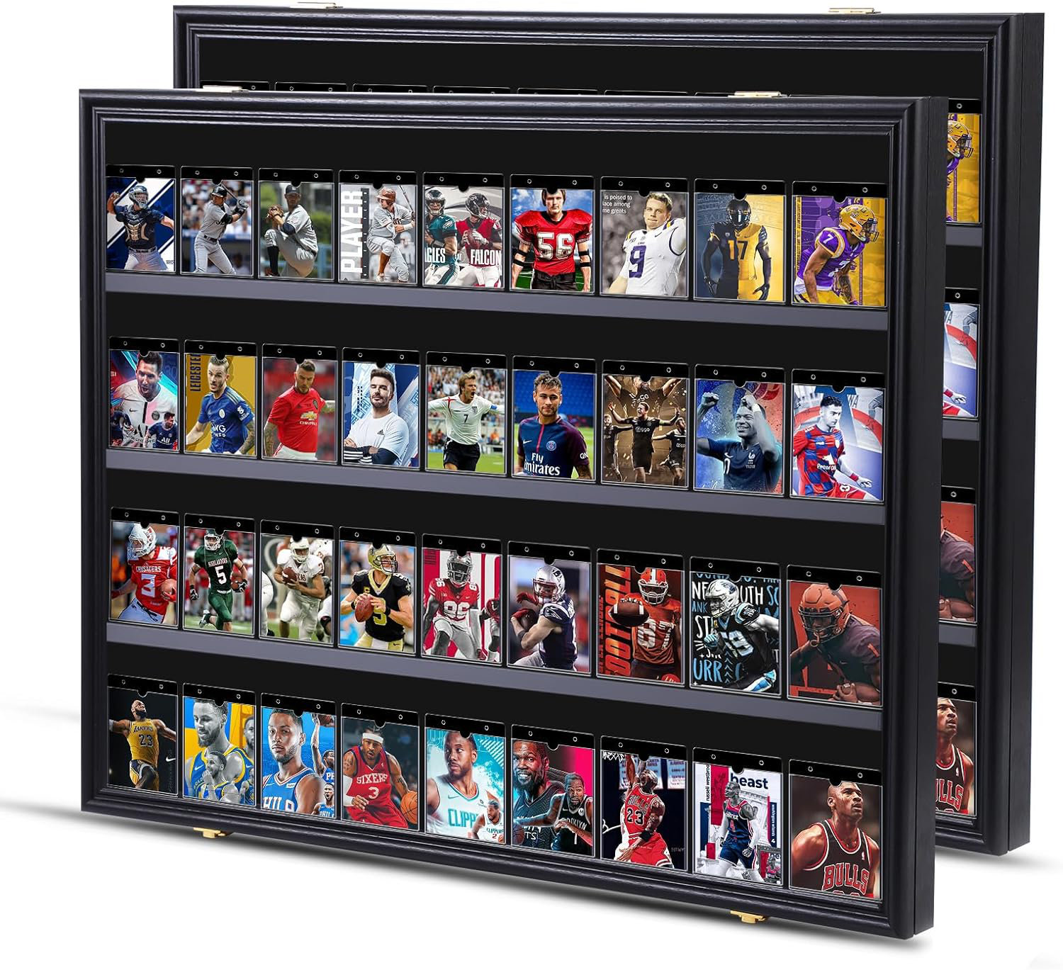 MUKE Card Display Case, 36 Graded Sports Card Display - Wayfair Canada