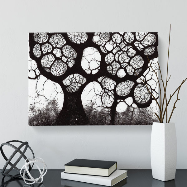 ClassicLiving Peaceful Tree - Wrapped Canvas Painting | Wayfair.co.uk