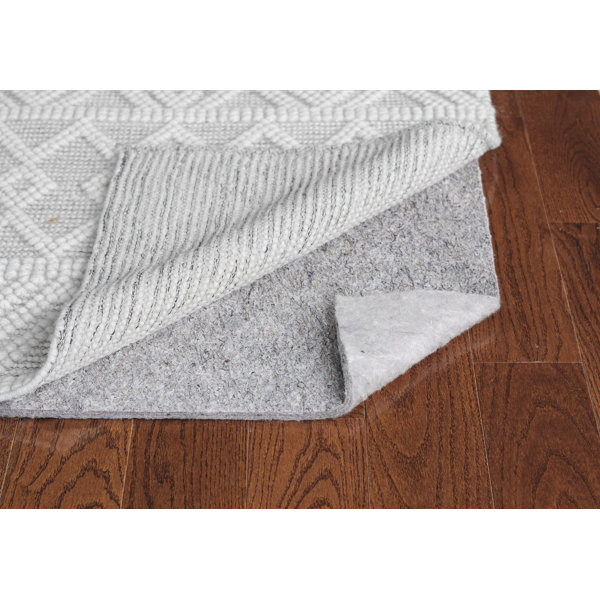 RugPadUSA Essentials 100% Felt Comfortable Non-Bunching Rug Pad (0.38 ...